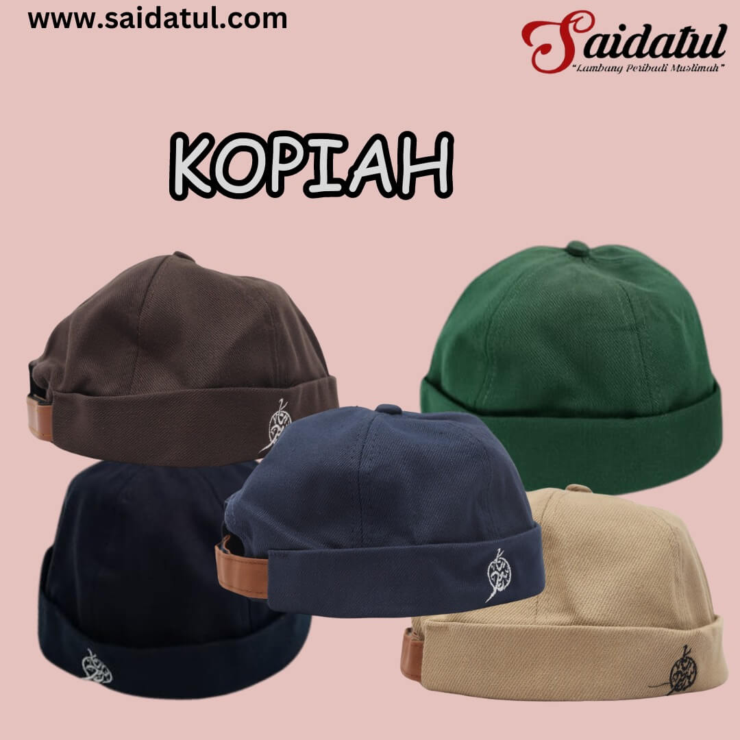 Kopiah – Pelengkap Solat – Saidatul Mall